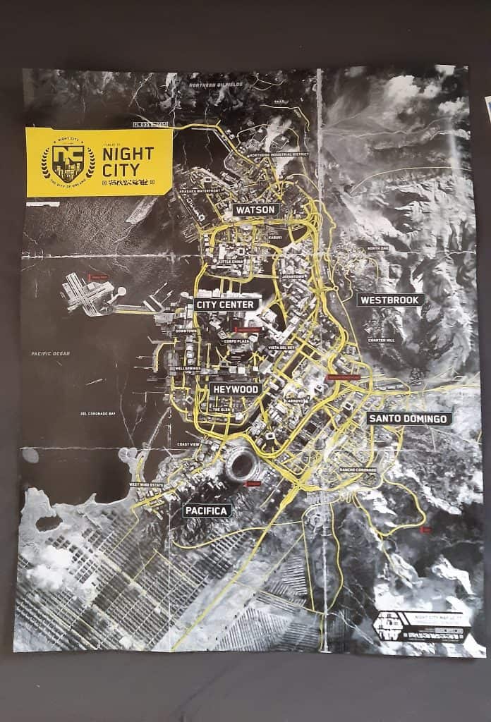 Cyberpunk 2077 Night City Map has been leaked | cyberpunk2077mod.com