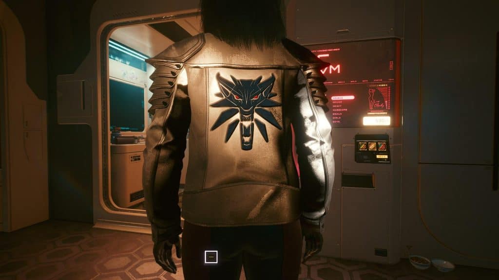 Chrome Witcher Jacket - Cyberpunk 2077 Mod