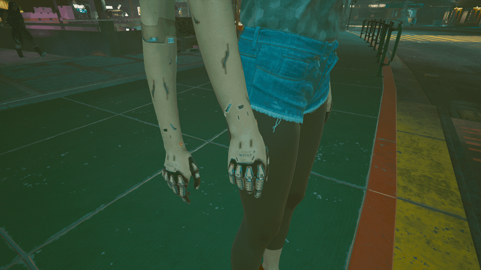 Chrome Gorilla Arms Cyberpunk 2077 Mod