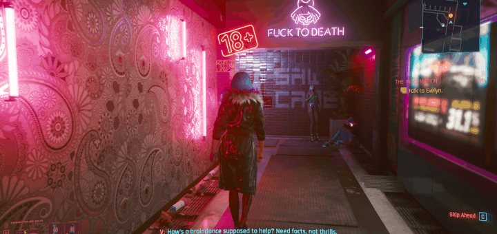 Original Braindance Animations - Cyberpunk 2077 Mod