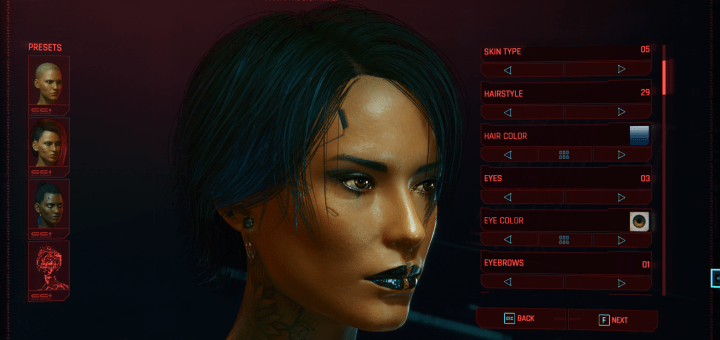 Skin Type Cyberpunk 2077 Mods | CP 2077 Skin Type Mods