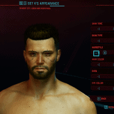 Promo - Cover Art Male V preset - Cyberpunk 2077 Mod
