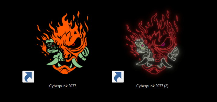 Samurai Logo as Icon for Cyberpunk 2077 - Cyberpunk 2077 Mod