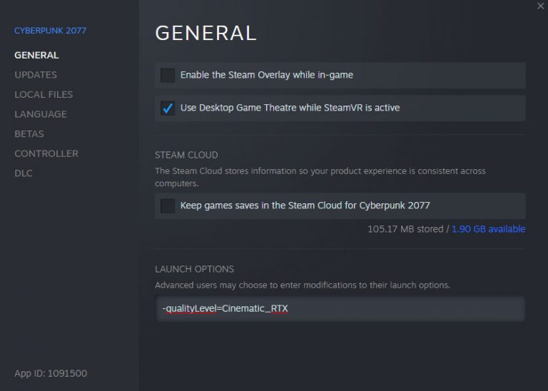 Enable Cinematic RTX - Cyberpunk 2077 Mod