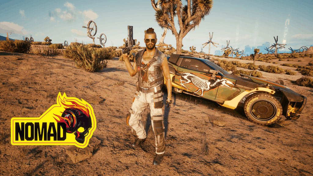 Male Nomad badass armor - Cyberpunk 2077 Mod