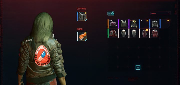Cyberpunk 2077 Clothing Mods | Cyberpunk 2077 Armour Mods