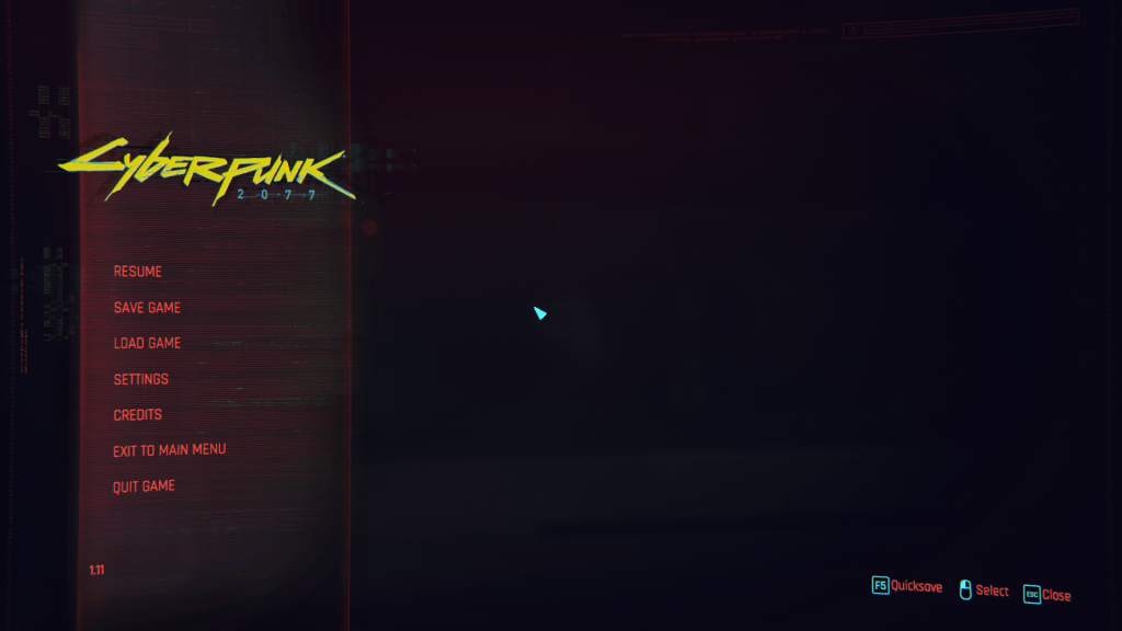Arrow Mouse Pointer - Cyberpunk 2077 Mod
