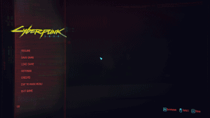 Arrow Mouse Pointer - Cyberpunk 2077 Mod
