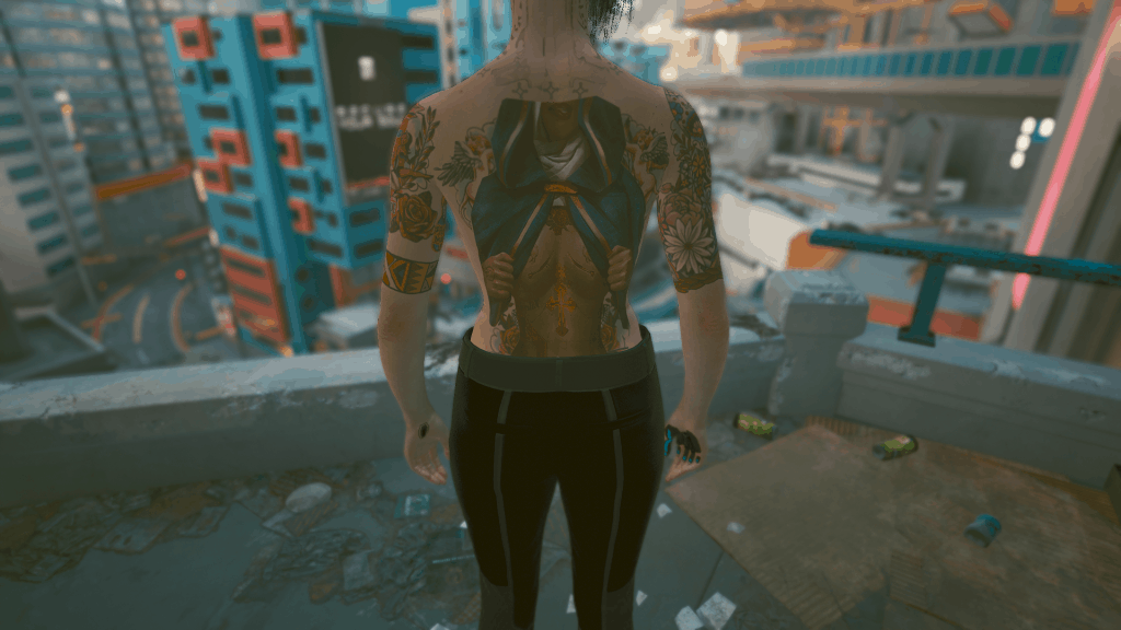 C01 Tattoo - Cyberpunk 2077 Mod