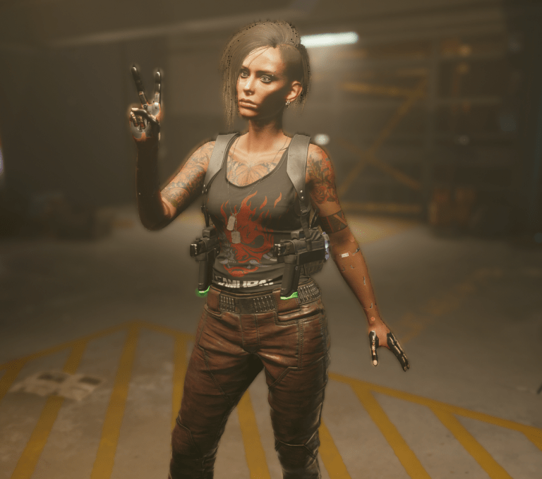 Cloth swap library - Cyberpunk 2077 Mod