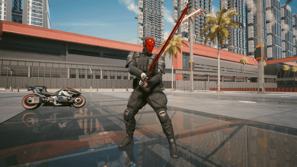 Cyber Ninja and Max Tac Reskins - Cyberpunk 2077 Mod