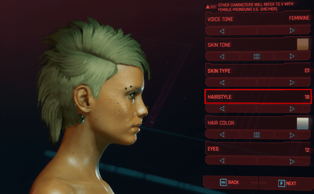 Female Messy Pixie Replaces hair style 18 - Cyberpunk 2077 Mod