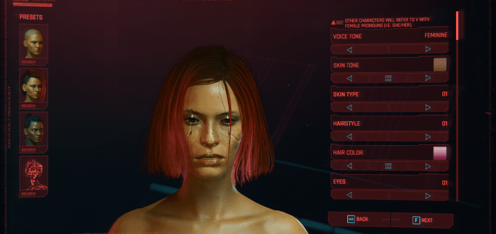 Masculine V Body Overhaul - Cyberpunk 2077 Mod