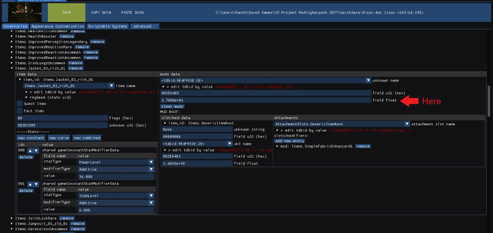 CP77 Tools Gui - Cyberpunk 2077 Mod