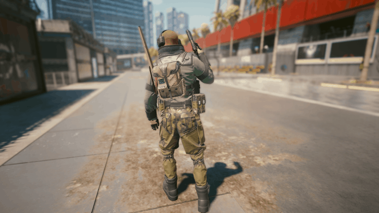 Militech Mercenary - Cyberpunk 2077 Mod