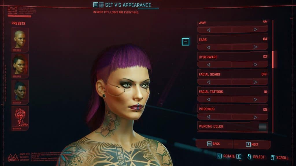 My Corpo V (F) - Cyberpunk 2077 Mod