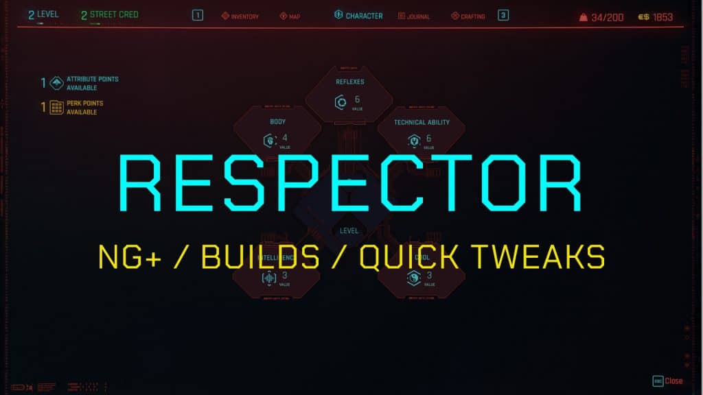 Respector - Cyberpunk 2077 Mod