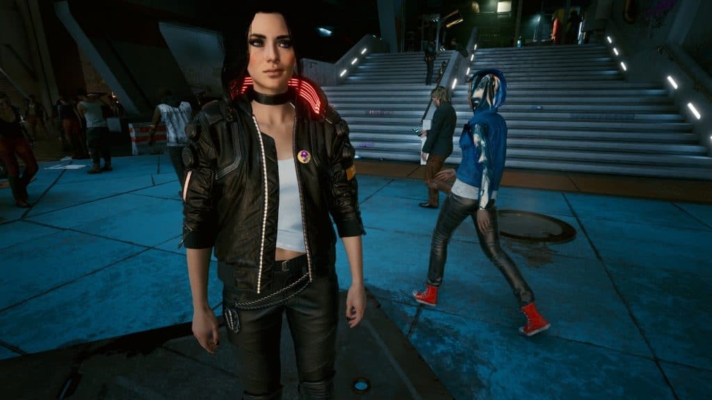 Rogue's Choker Swap - Cyberpunk 2077 Mod