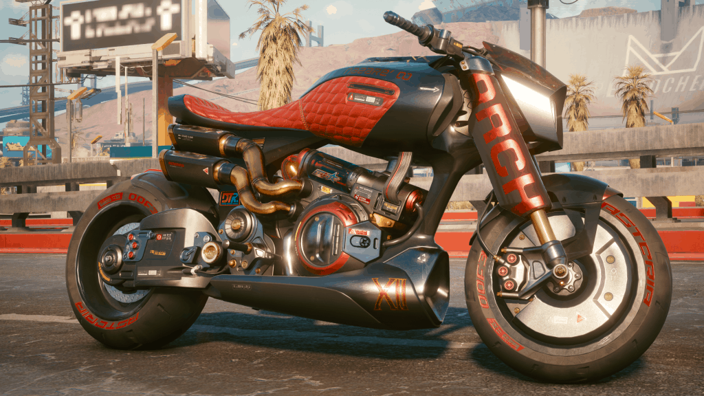 Tune-up Jackie's Archer Bike - Cyberpunk 2077 Mod