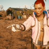 Alt's cyberware hand with Evelyn's golden fingertips - Cyberpunk 2077 Mod