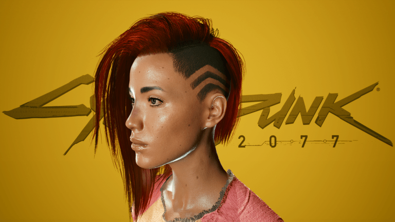 E3 V Hair 01 shaved side - Cyberpunk 2077 Mod