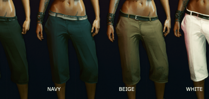 Cyberpunk 2077 Clothing Mods | Cyberpunk 2077 Armour Mods