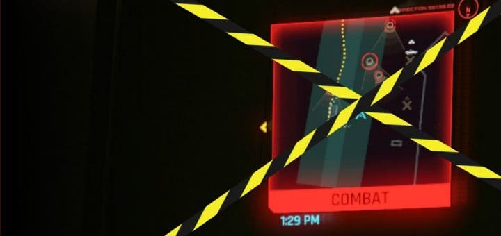 Circle Map - Minimap - Cyberpunk 2077 Mod