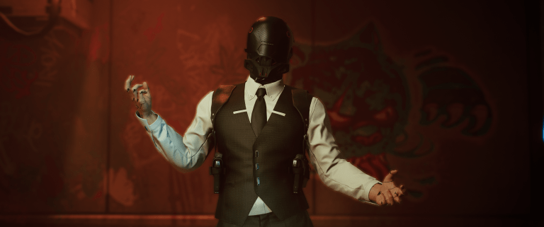 Strapped Male Pistol Harness Cyberpunk 2077 Mod