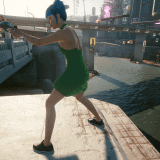 Custom Hanako Dress all Colors - Cyberpunk 2077 Mod