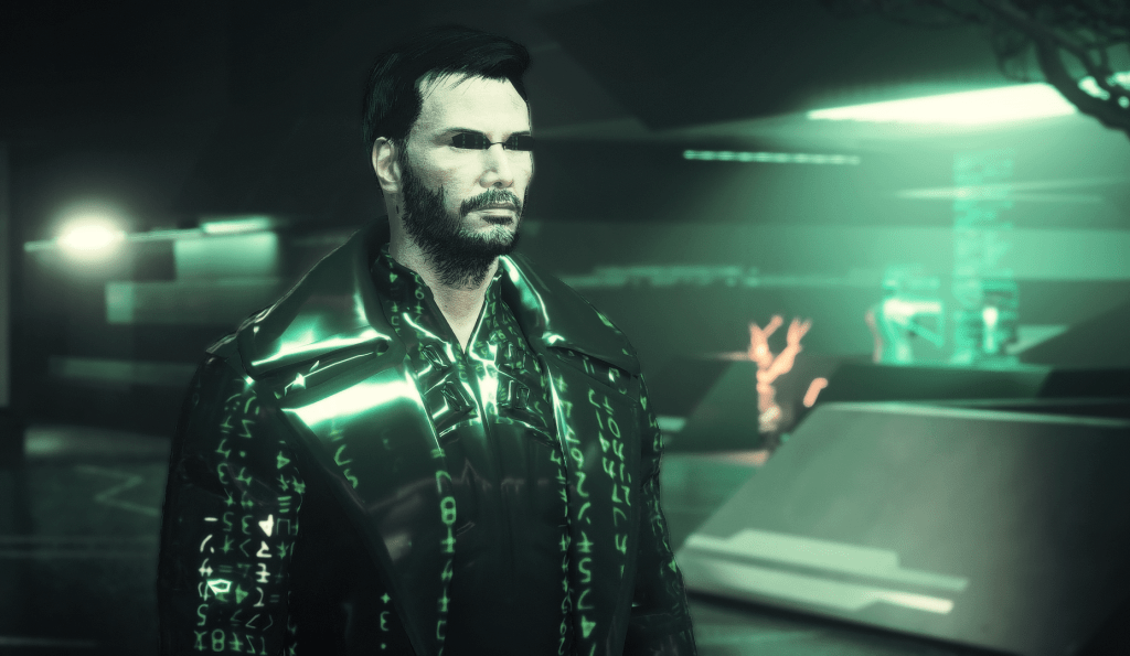 Matrix Set - Animated Matrix Code - Cyberpunk 2077 Mod