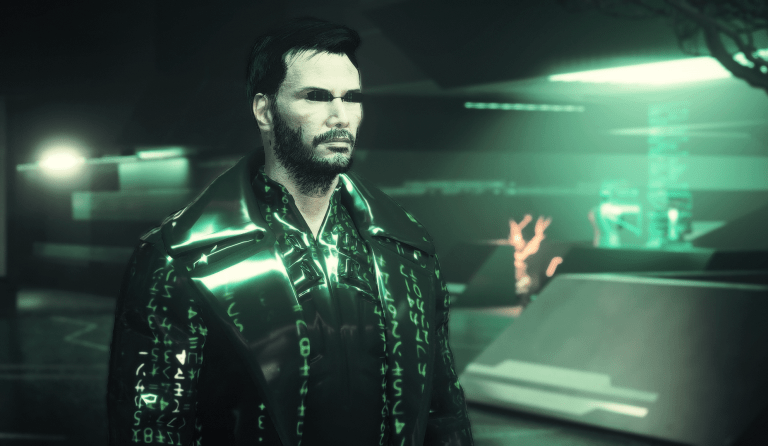 Matrix Set - Animated Matrix Code - Cyberpunk 2077 Mod