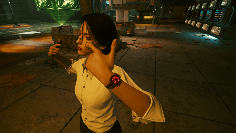 Some Items for Female V - Cyberpunk 2077 Mod