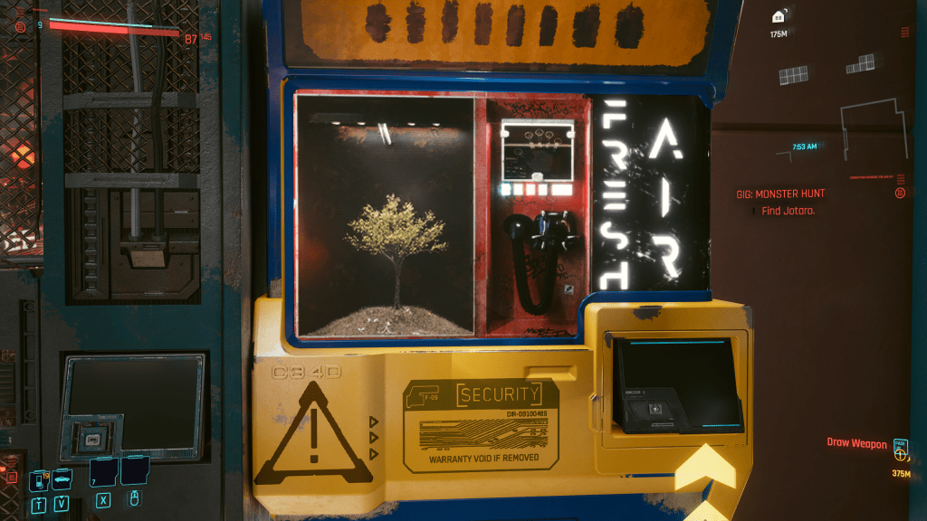 Blade runner 2077 Fresh Air Vend v1.0 - Cyberpunk 2077 Mod