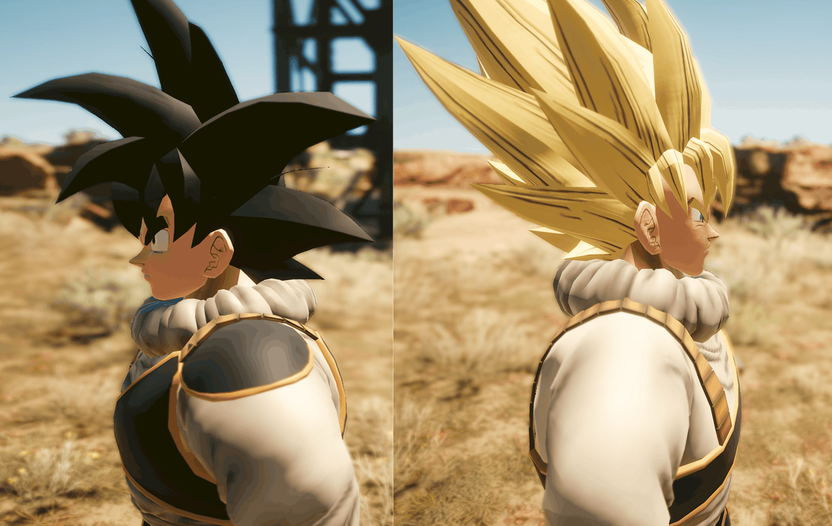 Goku Yadrat Swap for Player V - Cyberpunk 2077 Mod Goku Yadrat Swap for Player V - Cyberpunk 2077 Mod