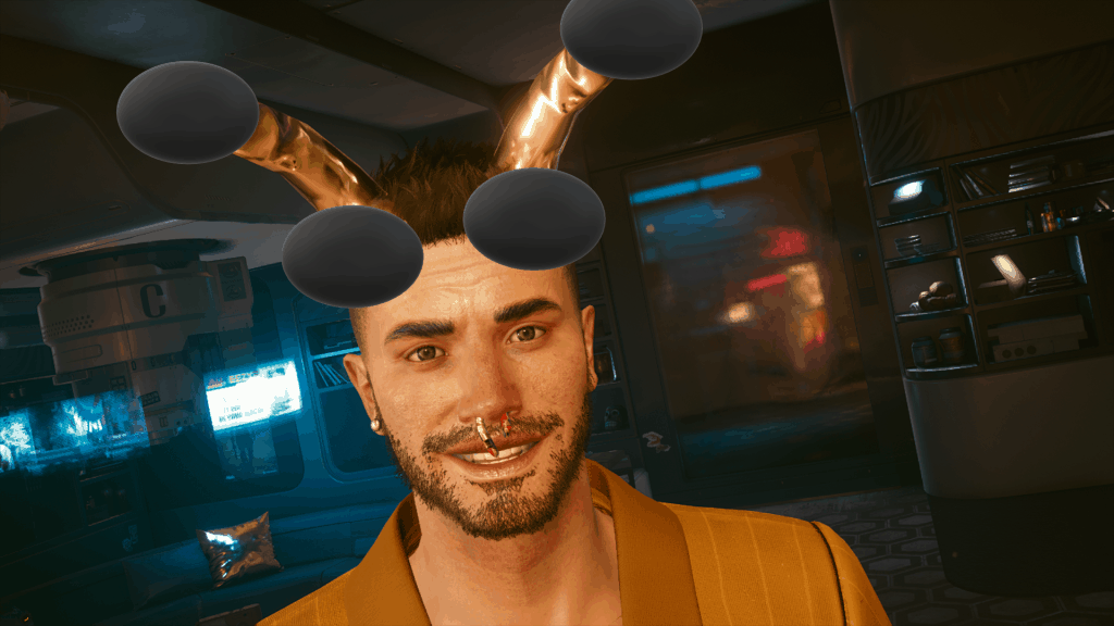 Horny Horn Horns - Cyberpunk 2077 Mod