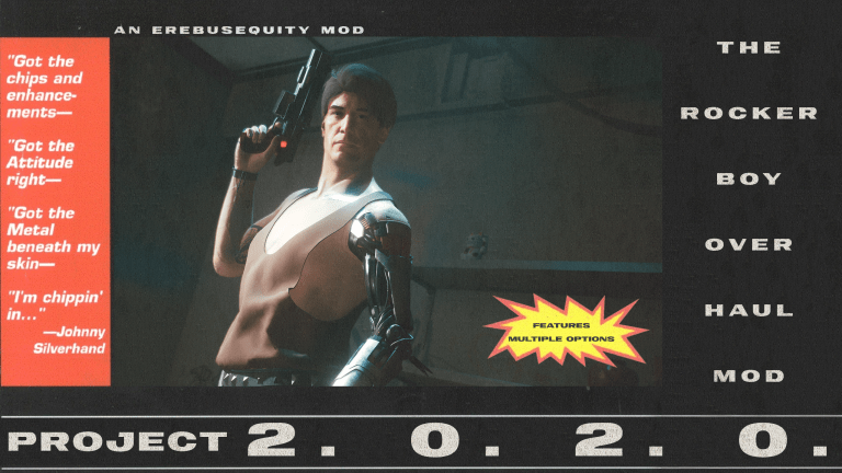 PROJECT 2020 - THE ROCKERBOY OVERHAUL MOD - TableTop Johnny Silverhand ...