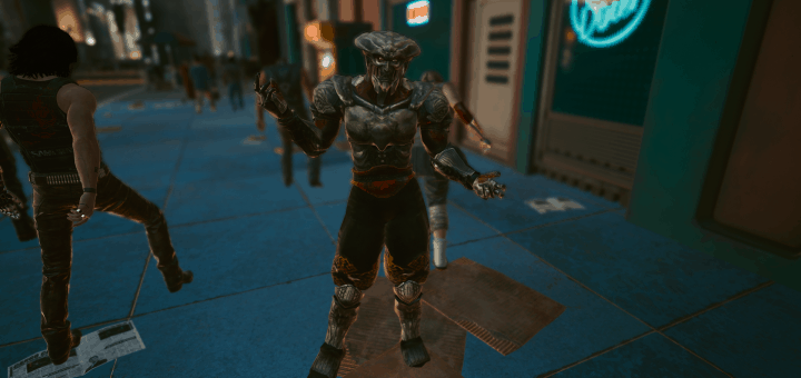 Blue Moon NPC Swap for V - Cyberpunk 2077 Mod