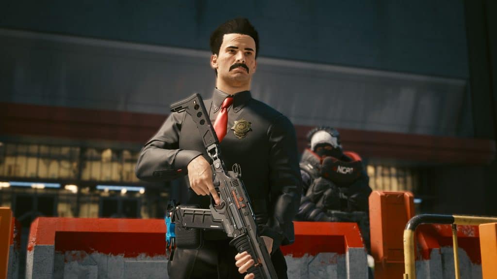 police gear - Cyberpunk 2077 Mod