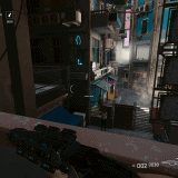 Circle minimap - Cyberpunk 2077 Mod