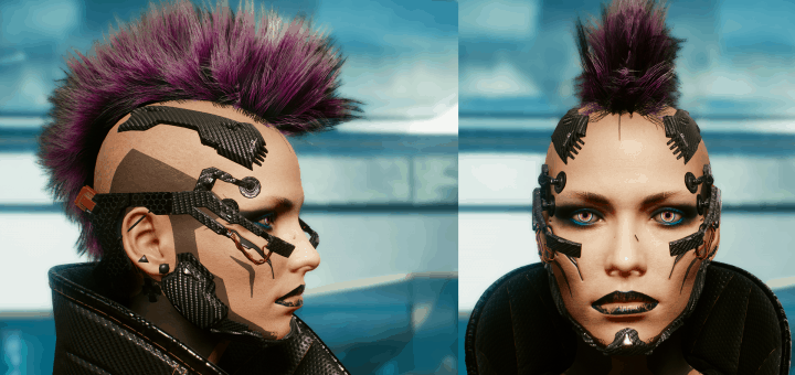 Cyberpunk 2077 Hair and Face Mods | CP2077 Hair, Face Mods Download