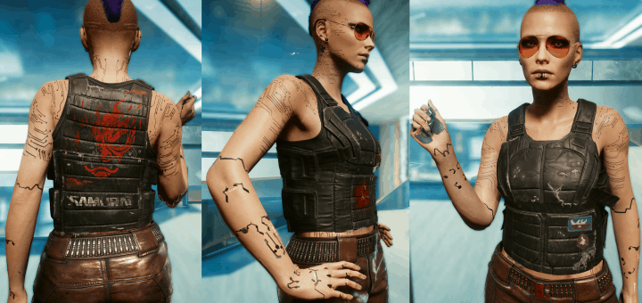 Cyberpunk 2077 Clothing Mods | Cyberpunk 2077 Armour Mods