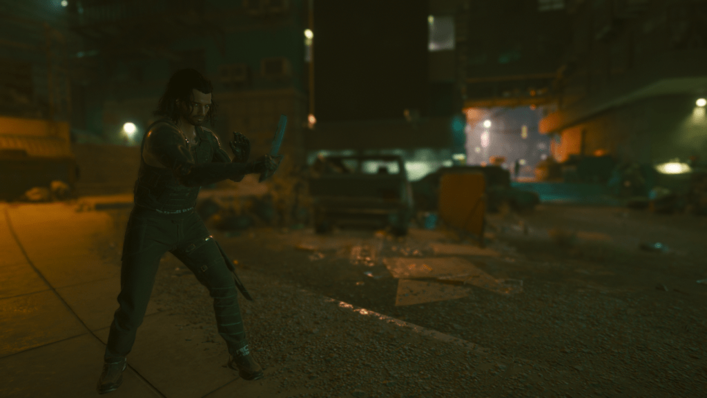 Machete as Knife - Cyberpunk 2077 Mod