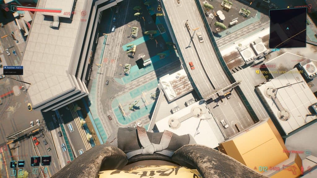 Feather fall - infinite jump - air dash and levitation fly - Cyberpunk ...