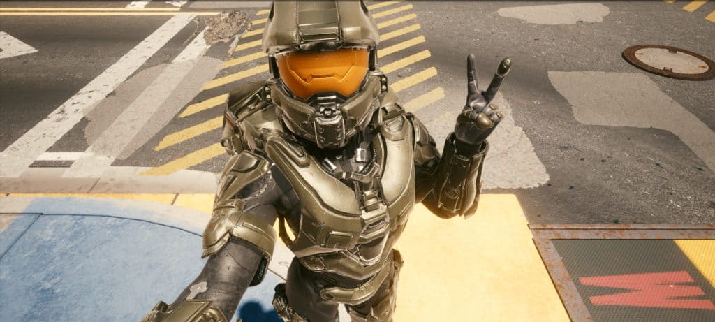 MasterChief Outfit Female - Cyberpunk 2077 Mod