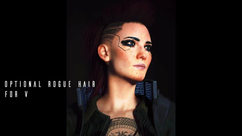 Rogue Haircut - Cyberpunk 2077 Mod