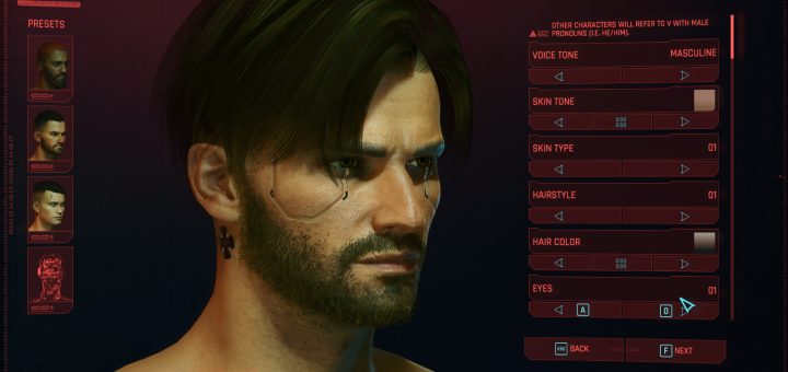 Cyberpunk 2077 Hair and Face Mods | CP2077 Hair, Face Mods Download