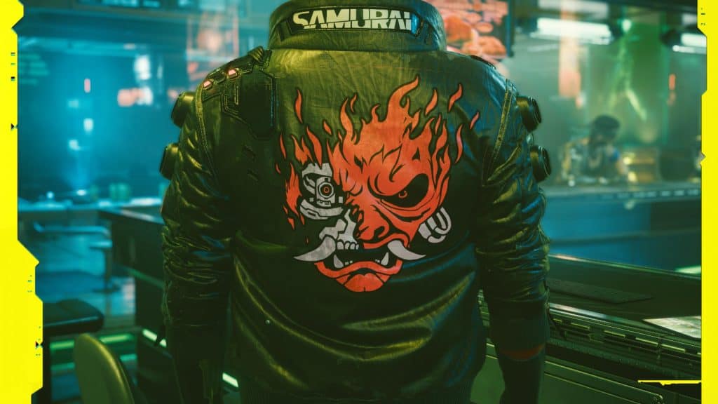 Concept Art Samurai Jacket - Cyberpunk 2077 Mod