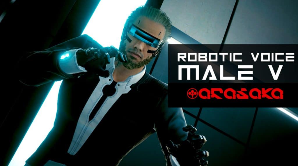 Male V Robotic Voice - Arasaka Style (En) - Cyberpunk 2077 Mod