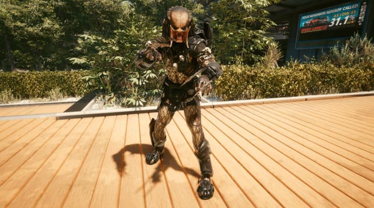 Predator port for V - Cyberpunk 2077 Mod