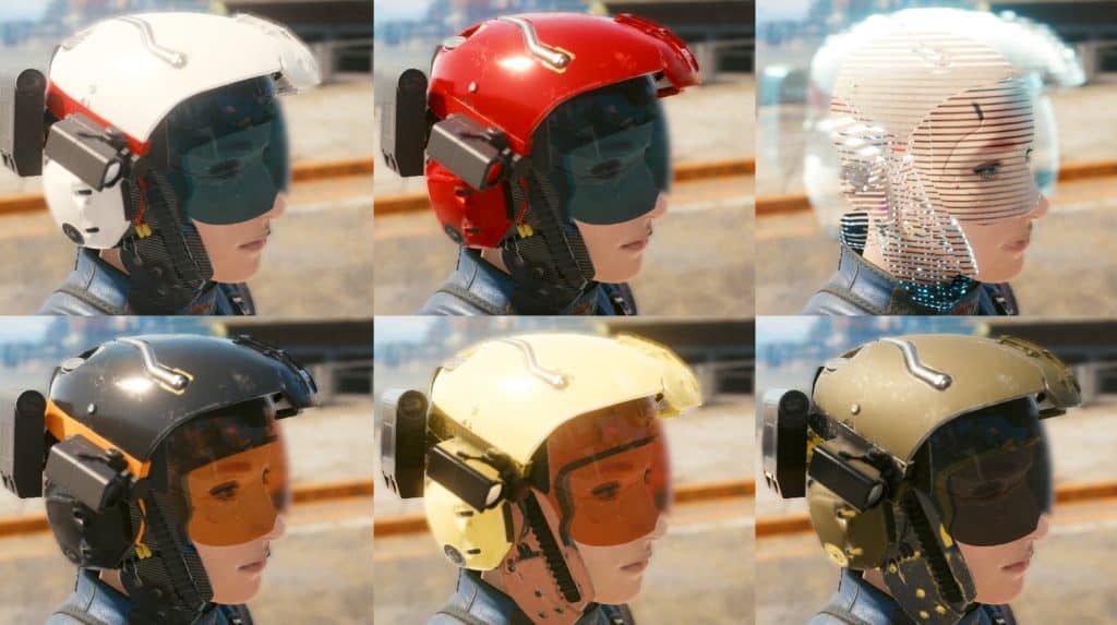 Militech Helmet and Recolor - Cyberpunk 2077 Mod